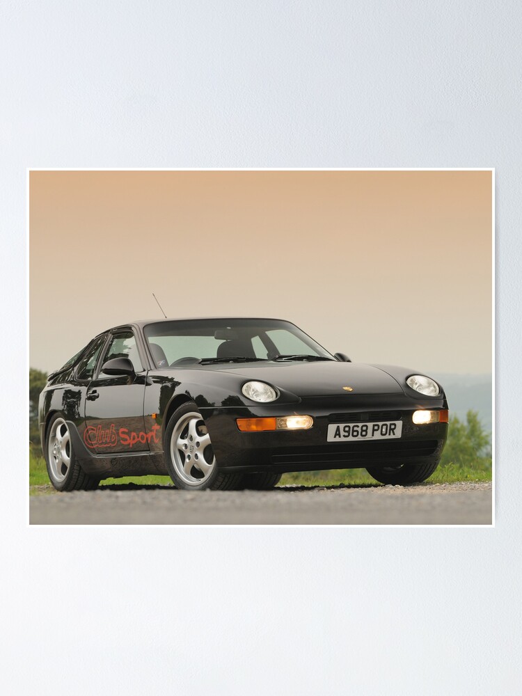"Porsche 968 CS" Poster by supersnapper | Redbubble