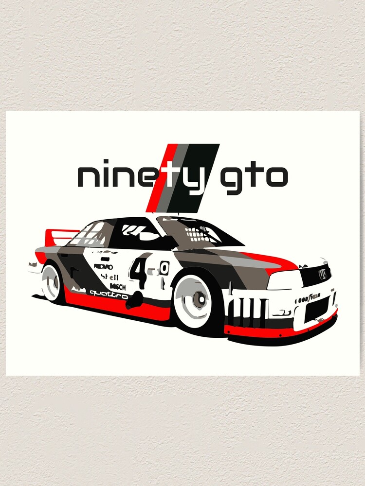 "1989 90 quattro IMSA GTO Race Car" Art Print for Sale by FromThe8Tees ...