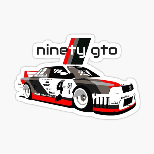 "1989 90 quattro IMSA GTO Race Car" Sticker for Sale by FromThe8Tees ...