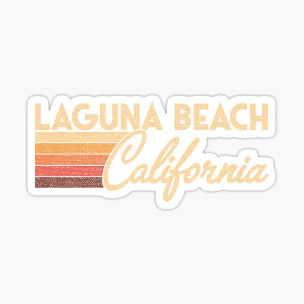 Laguna Beach California Stickers | Redbubble