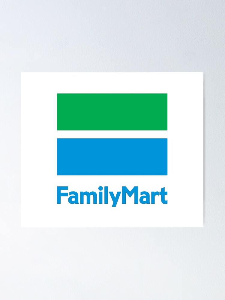 "Family Mart" Poster for Sale by 3folds | Redbubble