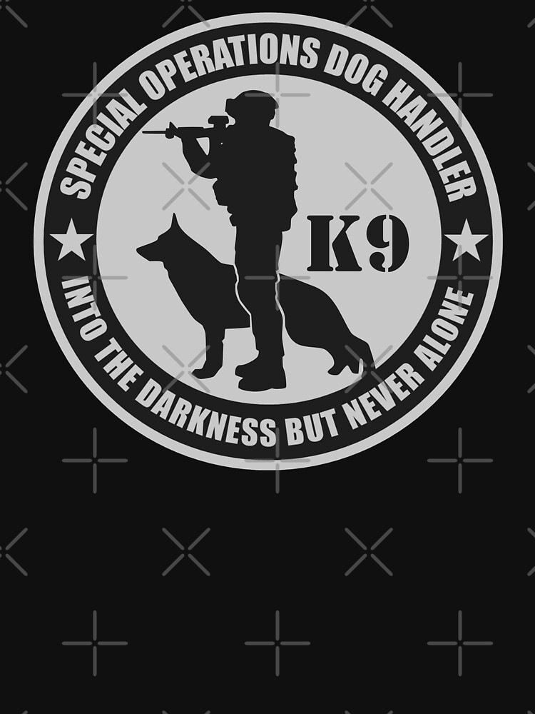 "K9 - Special Operations Dog Handler (Subdued)" T-shirt for Sale by ...