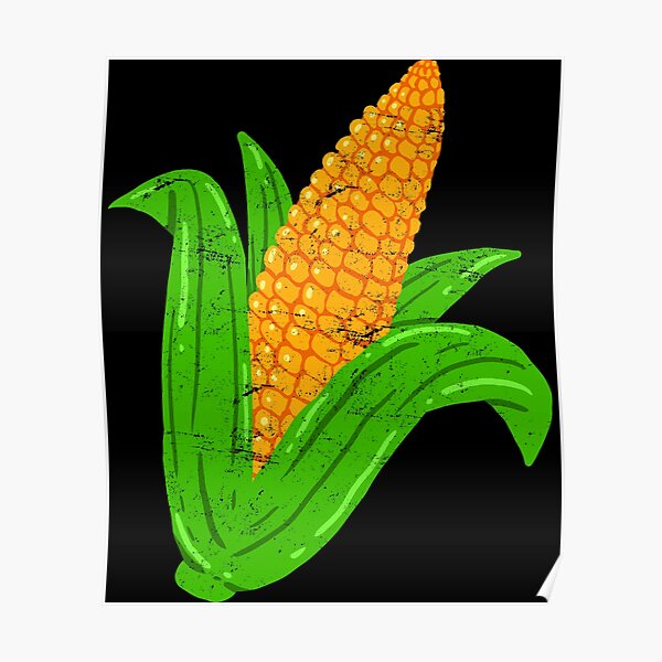 "Vintage Corn" Poster for Sale by 4tomic | Redbubble