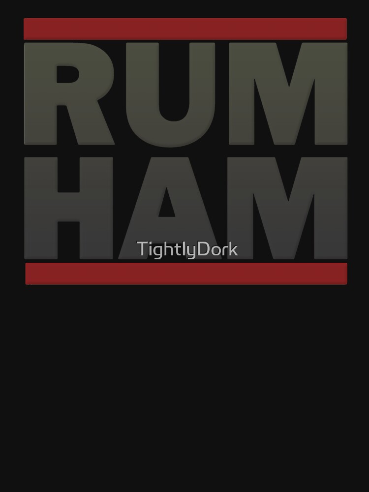 "Rum Ham Eating Sunny" T-shirt for Sale by TightlyDork | Redbubble ...