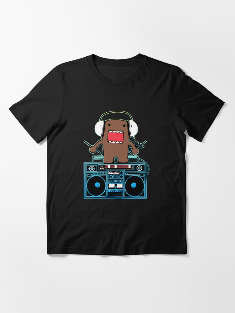 "Domo Kun - DJ Domo" T-shirt for Sale by CurbBazooka | Redbubble | domo ...