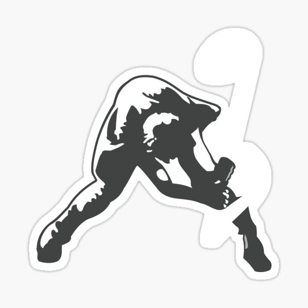 "Music, music note, hard rock" Sticker for Sale by DerSenat | Redbubble