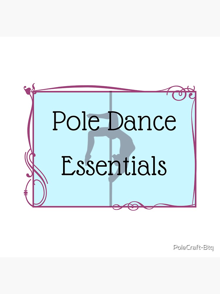 "Pole Dance Essentials with background 3" Sticker for Sale by PoleCraft ...