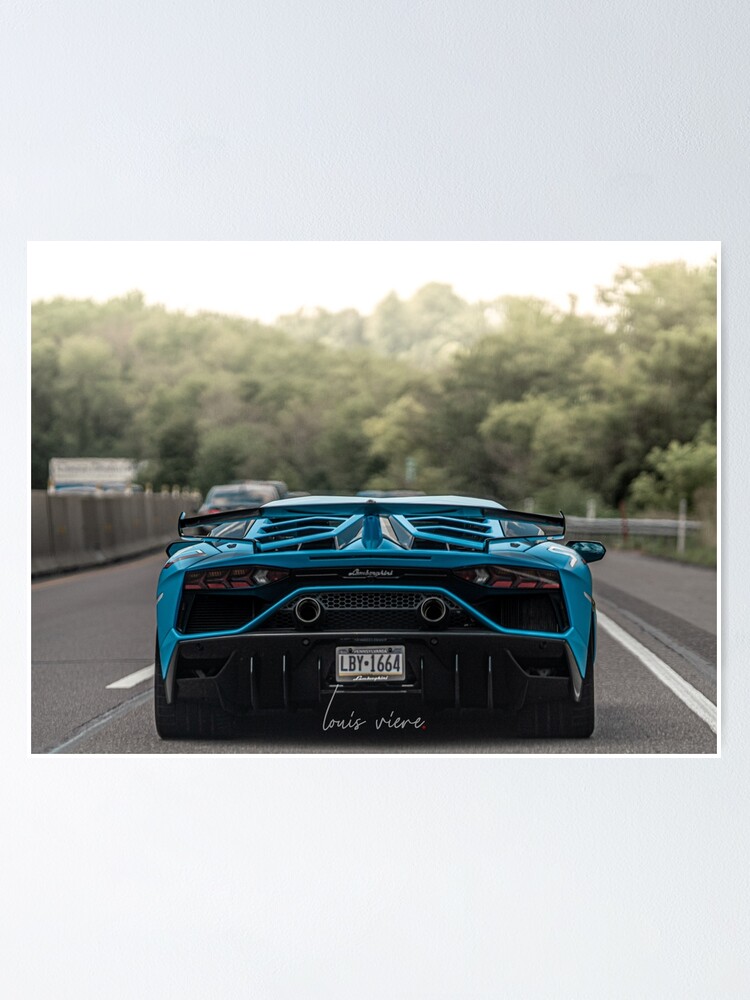 "back end of the svj" Poster for Sale by Louisv13 | Redbubble