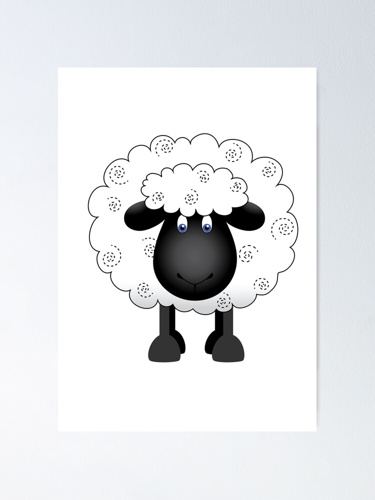 "Shelby the sheep" Poster by Running-Duck | Redbubble