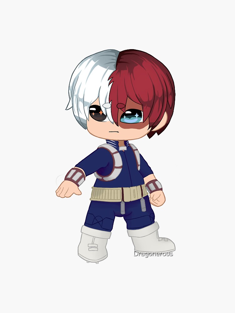 "Todoroki Shoto" Sticker for Sale by Dragonerous | Redbubble