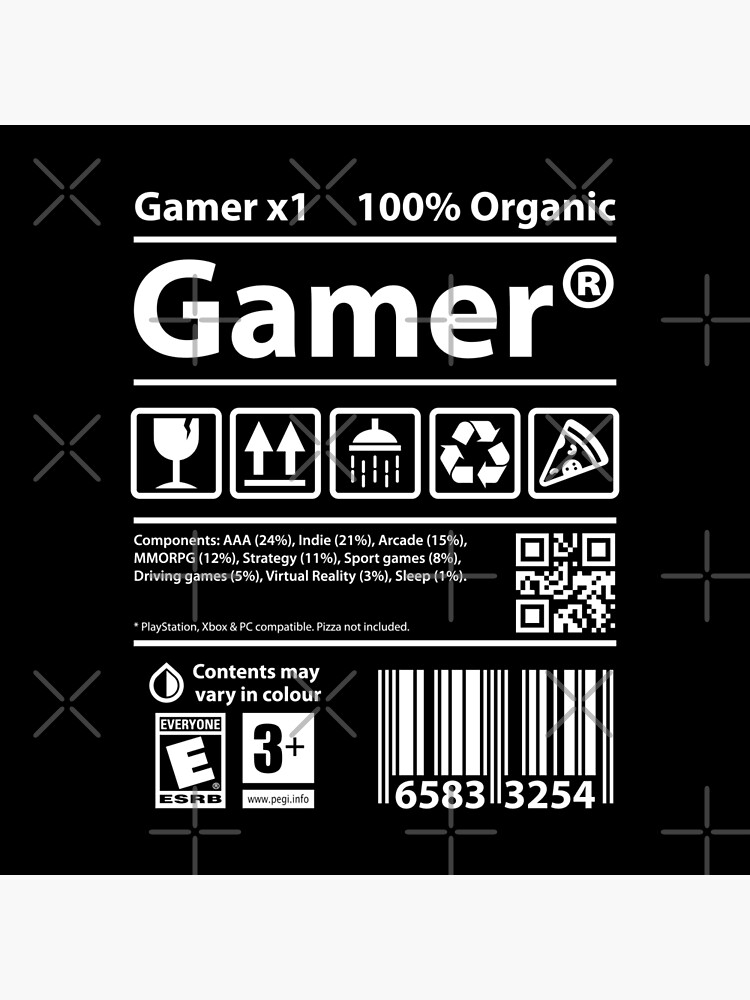 "Gamer" Poster by Caldofran | Redbubble
