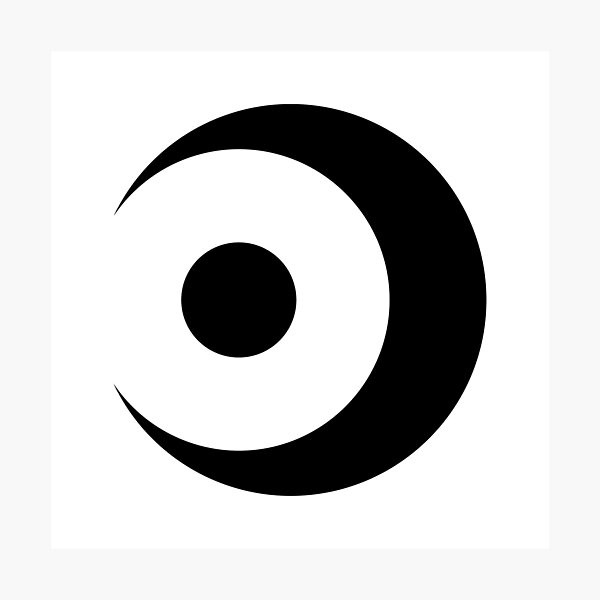 "Bayonetta symbol" Photographic Print by KarimKa | Redbubble