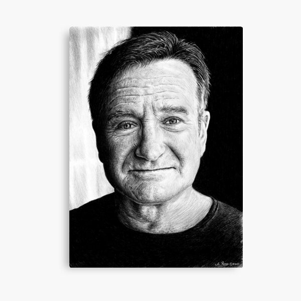 "Robin Williams" Canvas Print for Sale by arfineart | Redbubble