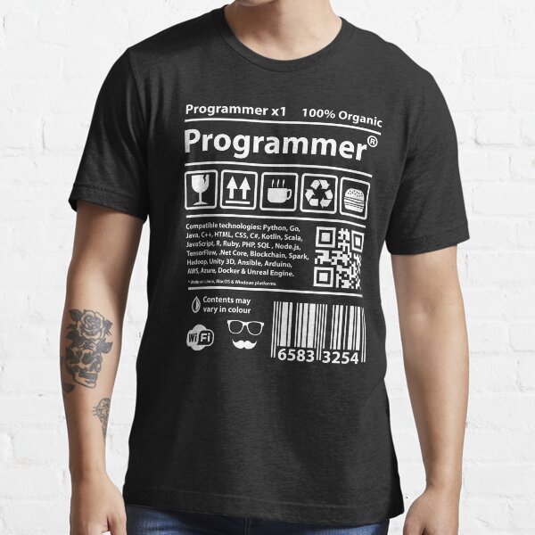 "Programmer" T-shirt for Sale by Caldofran | Redbubble | stack overflow ...
