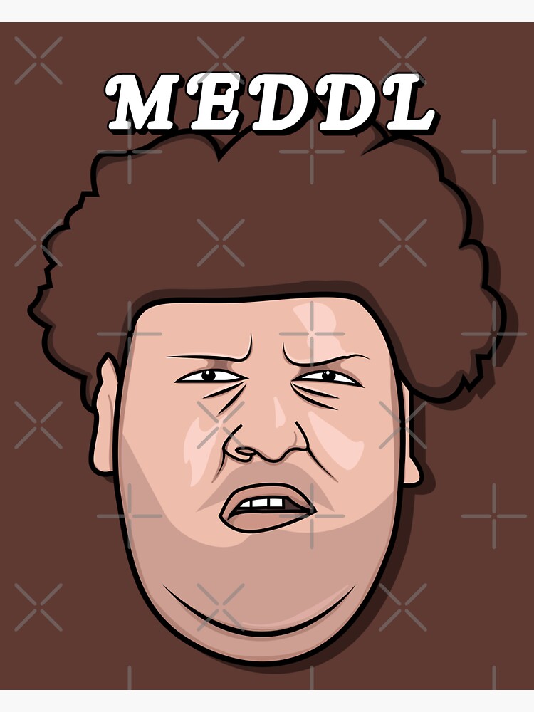 "Drachenlord Rainer Winkler Illustration Oger Mett" Sticker von ...