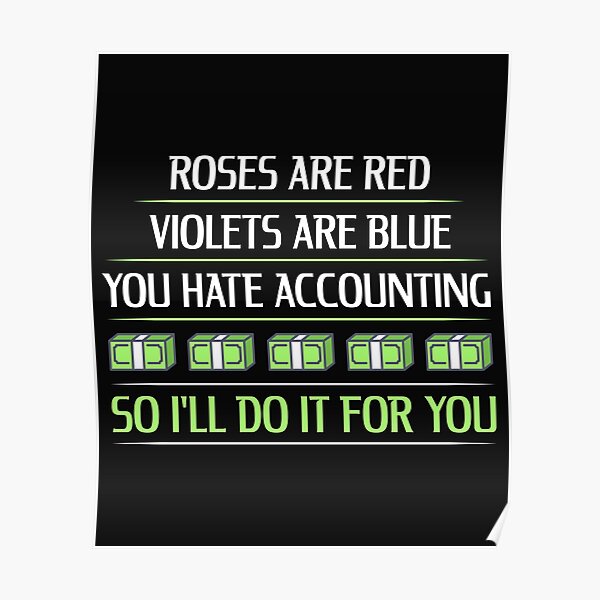 Accountant Posters | Redbubble