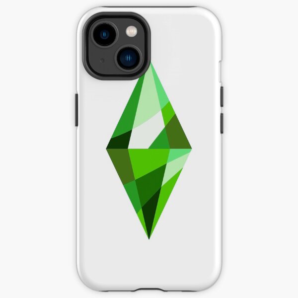 "Sims 4 Rebranded Plumbob" iPhone Case for Sale by Morgan Reveal ...