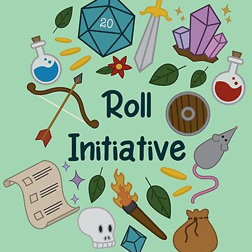 "Roll Initiative" Kids T-Shirt for Sale by mcm653 | Redbubble
