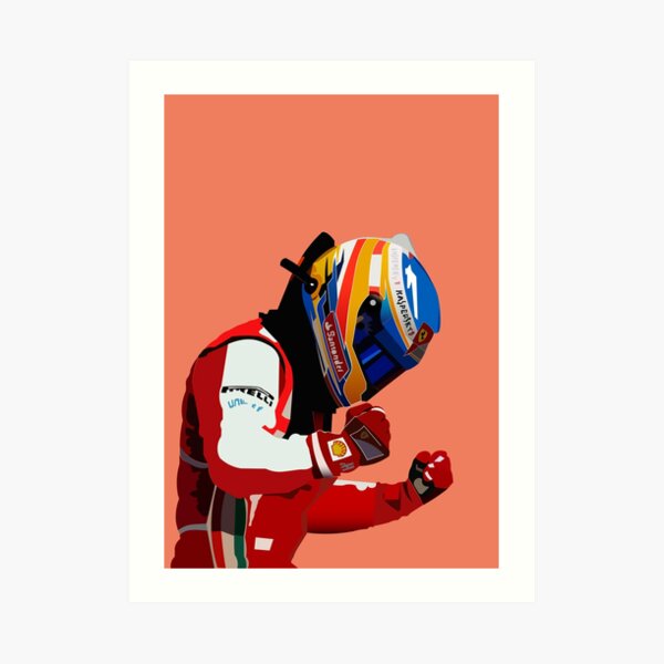 Fernando Alonso Art Prints | Redbubble