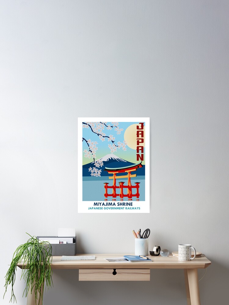 "Vintage Japan Travel Poster" Poster for Sale by Sam Collins | Redbubble