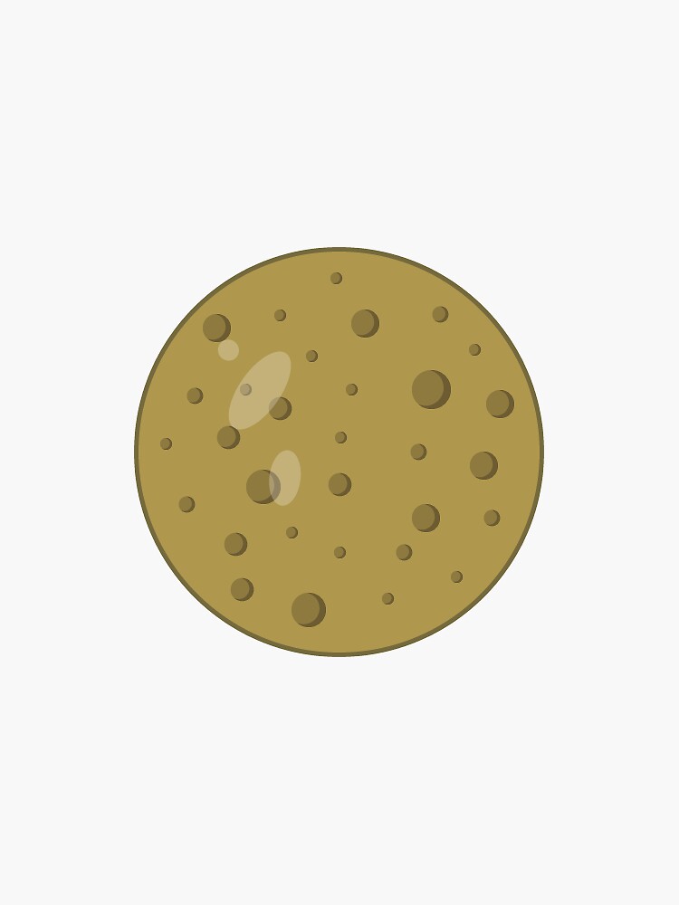 "Planet Mercury" Sticker by BenjiDesign | Redbubble