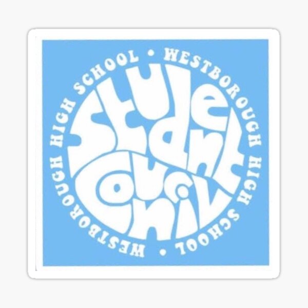 "WHS Student Council #5" Sticker for Sale by whsstuco01581 | Redbubble