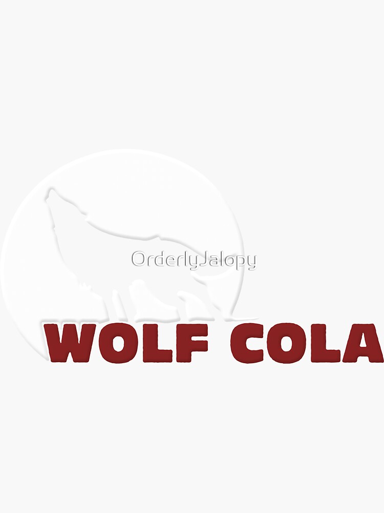 "Wolf Cola Dennis Always Sunny " Sticker for Sale by OrderlyJalopy ...