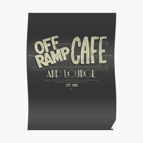 "Off Ramp Cafe Seattle " Poster by jacobcdietz | Redbubble