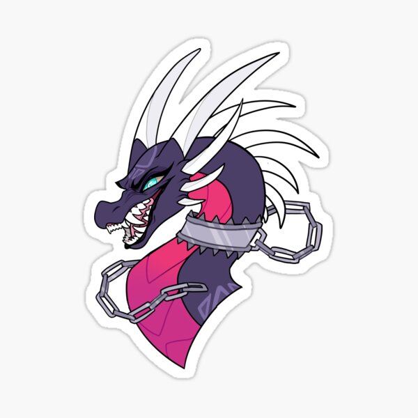 "Evil Cynder" Sticker by honeybeest | Redbubble