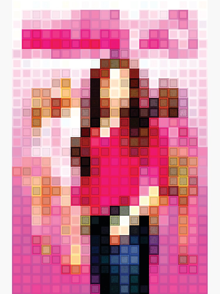 "Pixelated Famous Movies - 55 of 100" Sticker for Sale by Stuff-on ...
