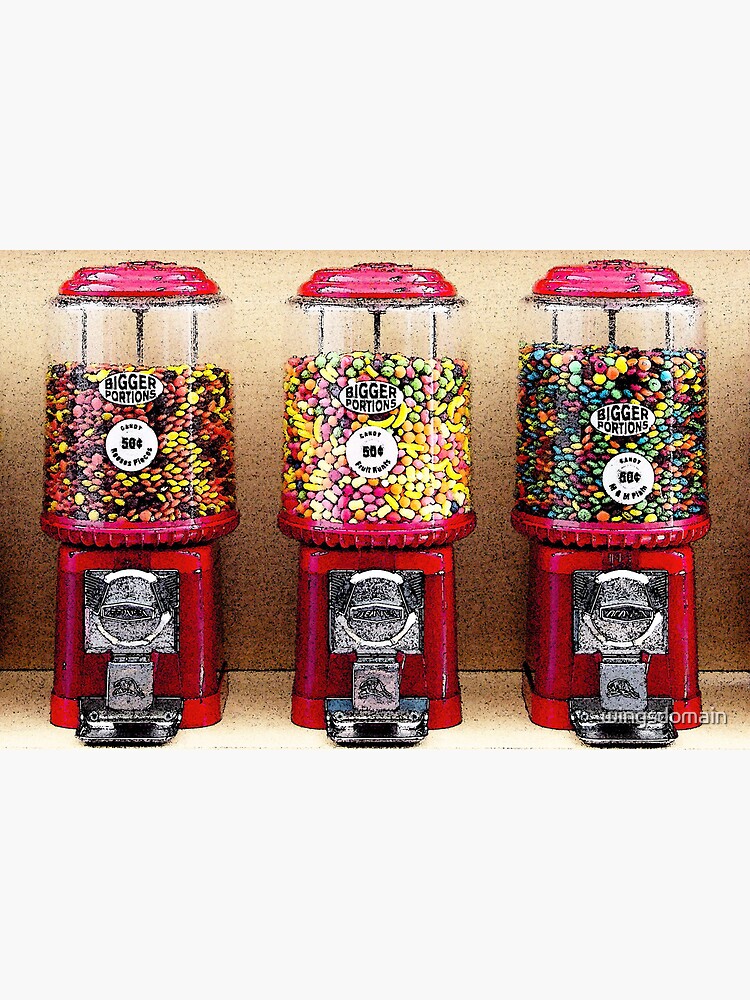 "Gumball Machines" Poster for Sale by wingsdomain | Redbubble