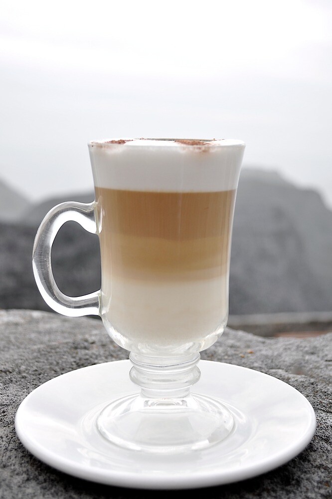 "Layered Latte" by Matt Knight | Redbubble