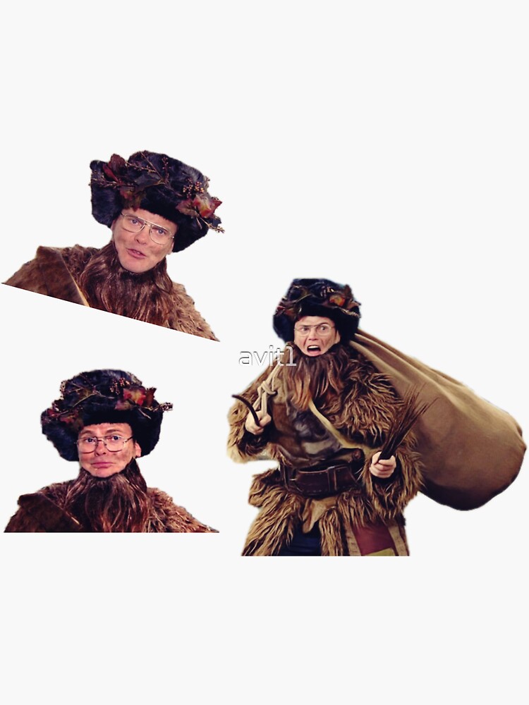 "Belsnickel set" Sticker by avit1 | Redbubble