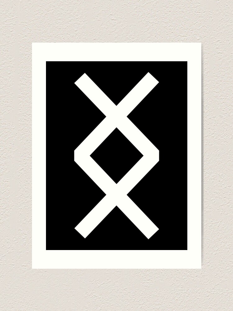 "Ingwaz Rune: Elder Futhark. " Art Print for Sale by raven-stone ...