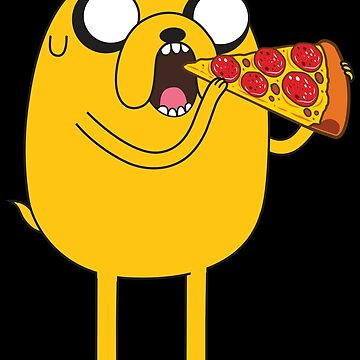 "Jake Pizza" Sticker for Sale by plushism | Redbubble