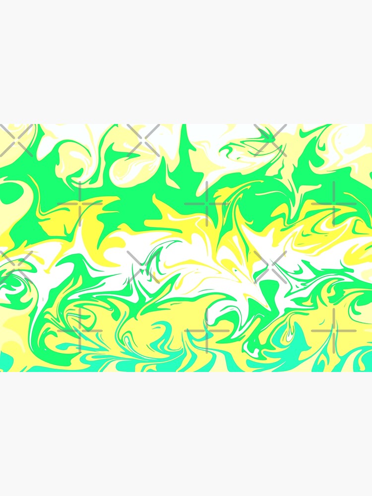 "The hurricane, color storm in green, white and yellow" Poster for Sale ...