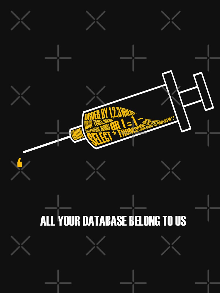 "SQL Injection" Essential T-Shirt for Sale by N1aKan | Redbubble