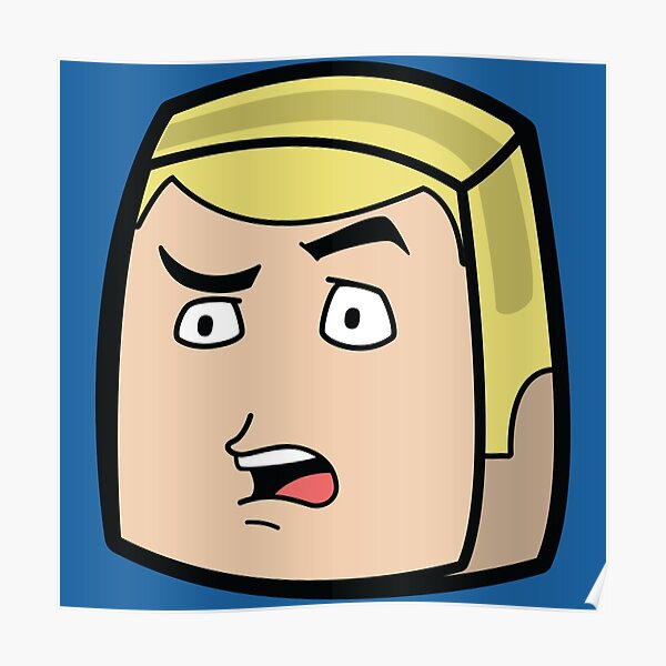 "Hank Venture - Venture Bros. Boxheadz" Poster by FIBOXCIO | Redbubble