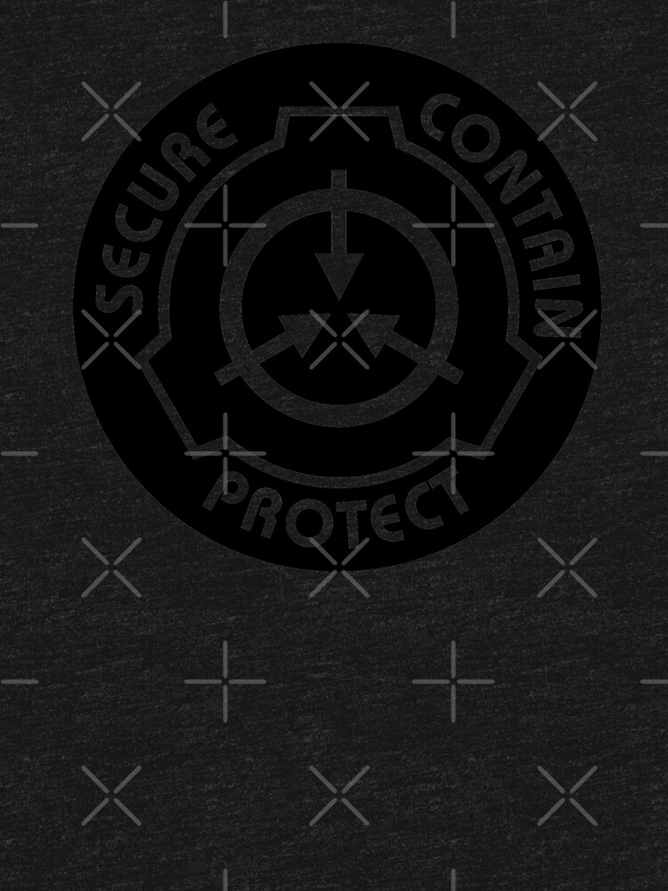 "Secure Contain Protect SCP Foundation Emblem" Tri-blend T-Shirt for ...