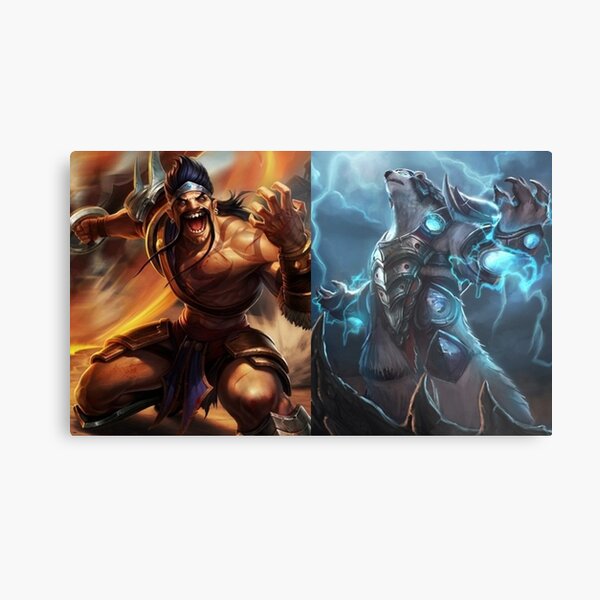 Volibear Metal Prints | Redbubble