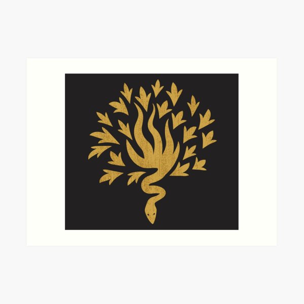 "SCP Foundation Serpents Hand" Art Print by opalskystudio | Redbubble