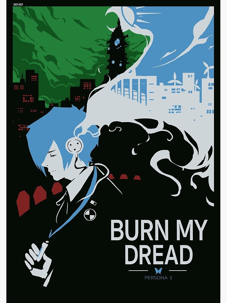 "Burn my Dread" Poster for Sale by SnipSnipArt | Redbubble