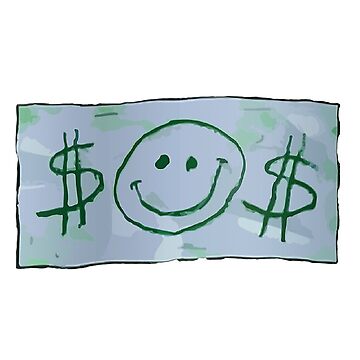 "Spongebob Squarepants Mr Krabs first dollar Bogo" Postcard for Sale by ...