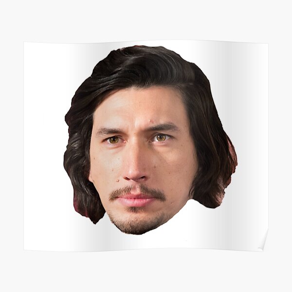 "Adam Driver" Poster for Sale by 3folds | Redbubble