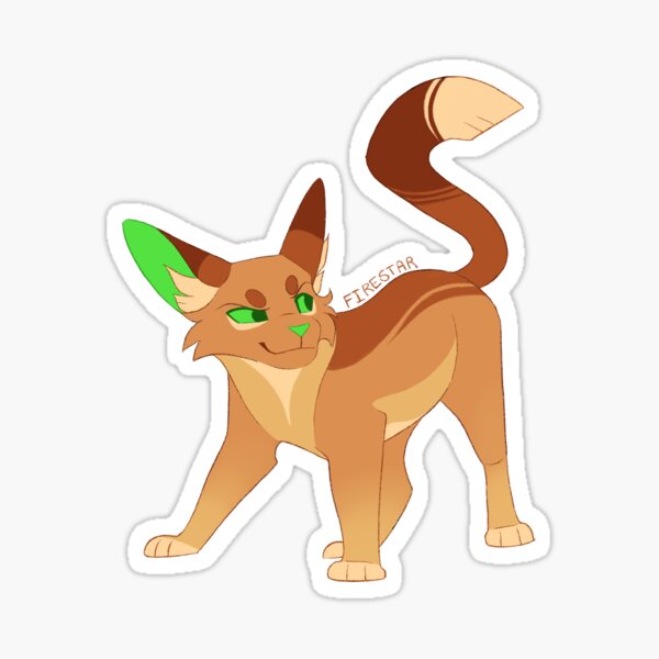 "Firestar" Sticker by SacredRoses | Redbubble