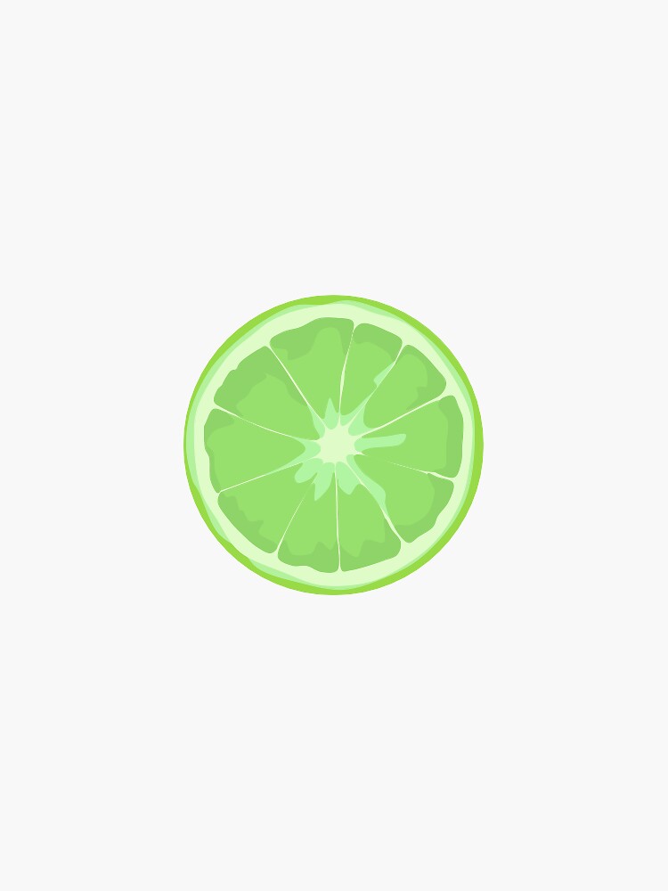"Mini Lime Slice" Sticker for Sale by SaraPrints | Redbubble