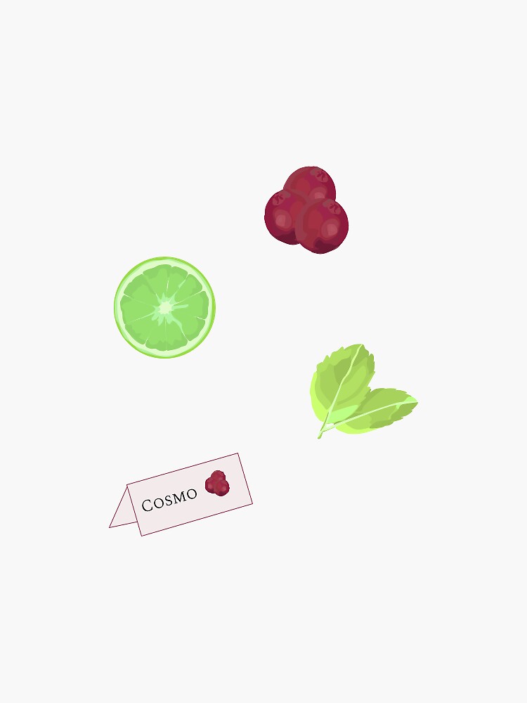"Cosmo Pack" Sticker by SaraPrints | Redbubble