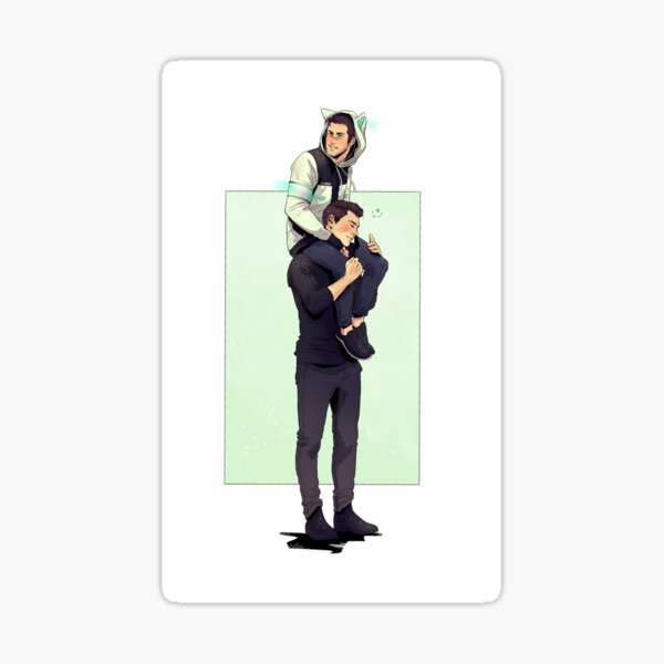"Piggyback" Sticker for Sale by same-side | Redbubble