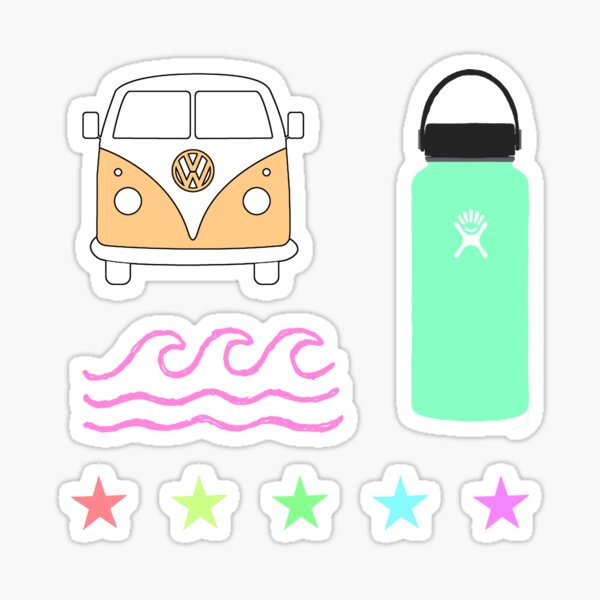 "rainbow vsco multi pack" Sticker for Sale by Leilasayan | Redbubble