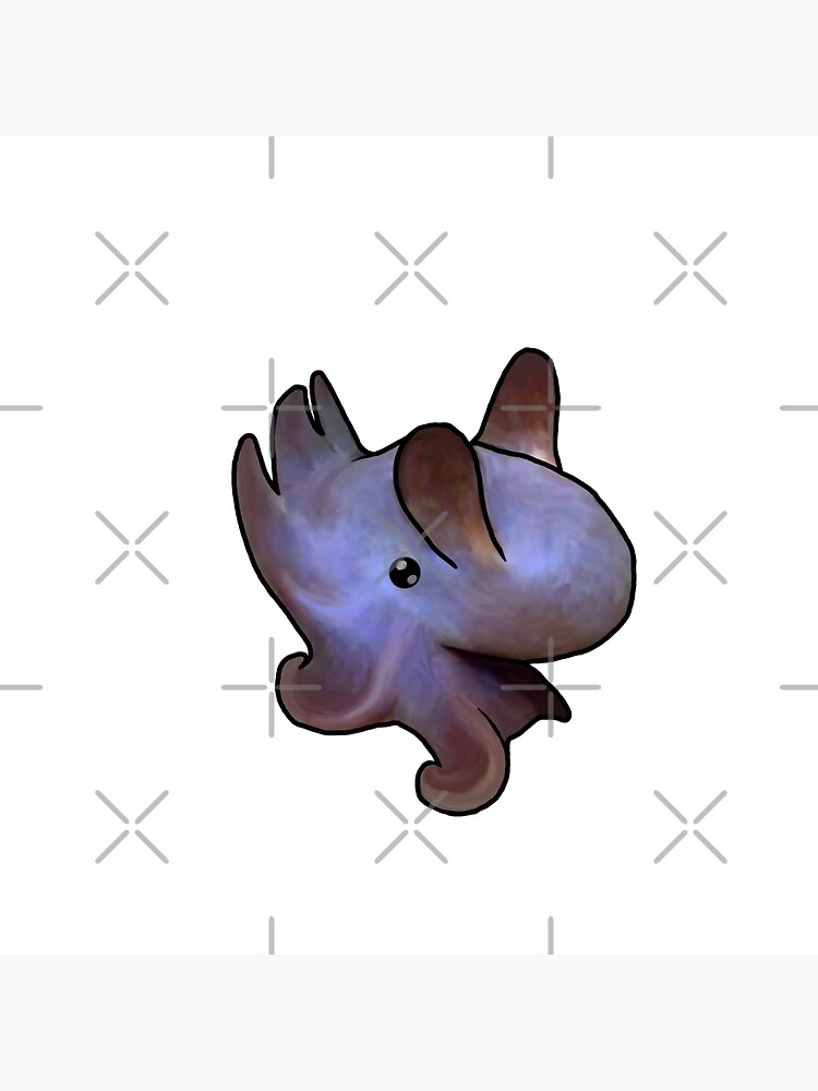 "Dumbo Octopus" Sticker for Sale by andrea262 | Redbubble